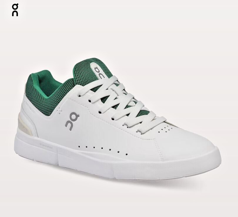 Brand New On Cloud Womens Sz 10 The Roger Advantage White/green Shoes ...