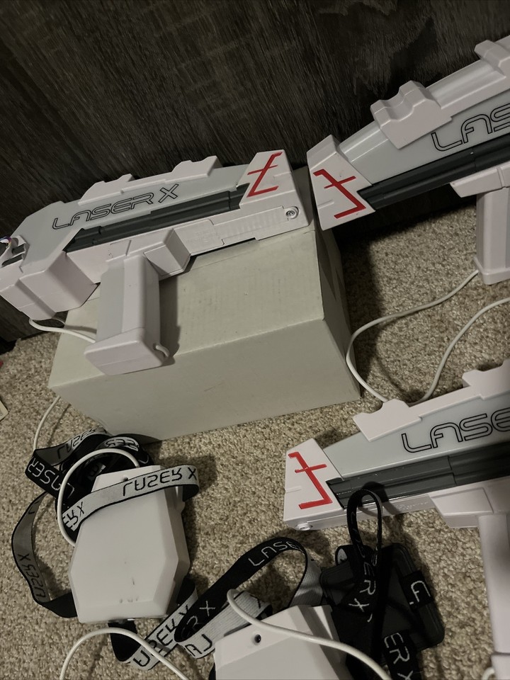 Laser X Ultra 4 Pack Blaster Laser Toy Game 4 Player Laser Gaming | eBay