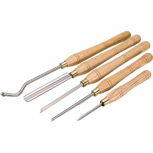 5 Piece High Strength Steel Easy Wood Lathe Chisel Turning Tool | eBay
