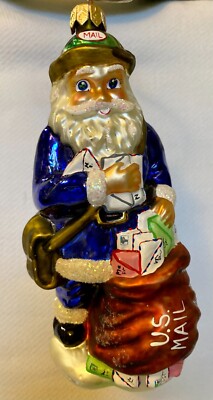 RADKO MERRY MAILMAN ORNAMENT | eBay