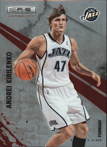 2010-11 Panini Rookies & Stars Longevity - Ruby #82 Andrei Kirilenko ...