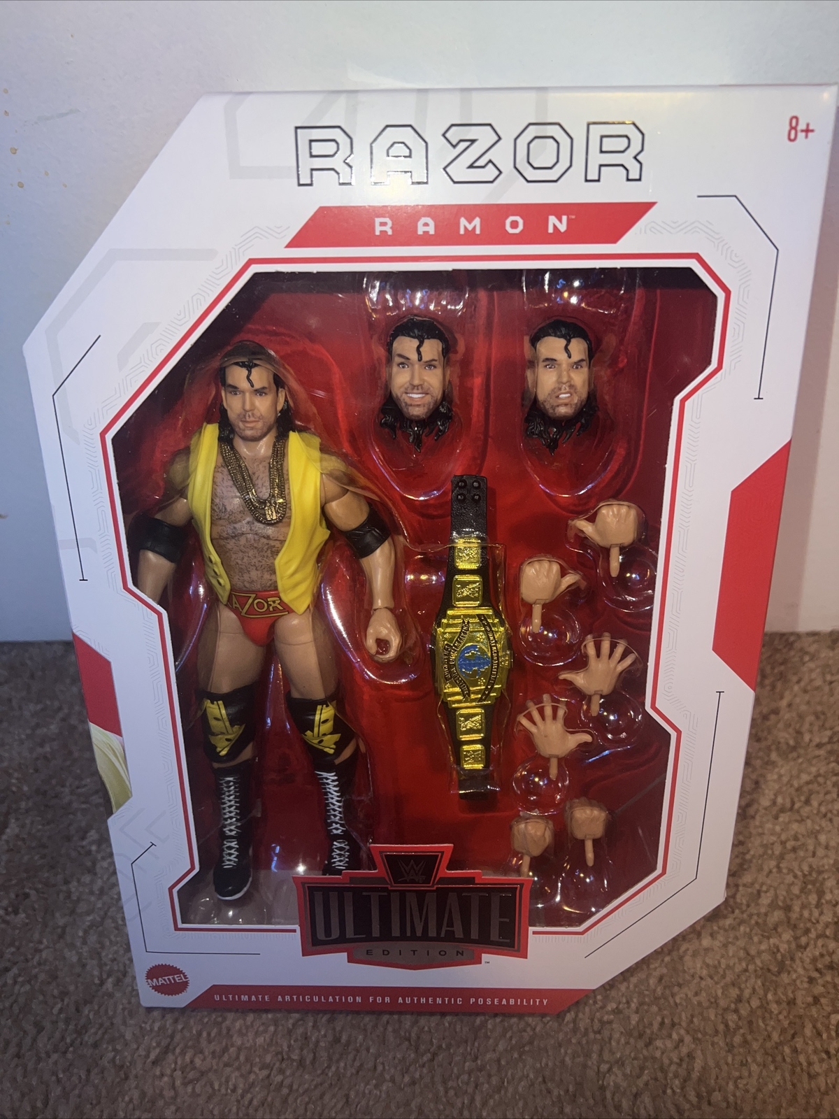 WWE Mattel Ultimate Edition Razor Ramon 6 in Action Figure