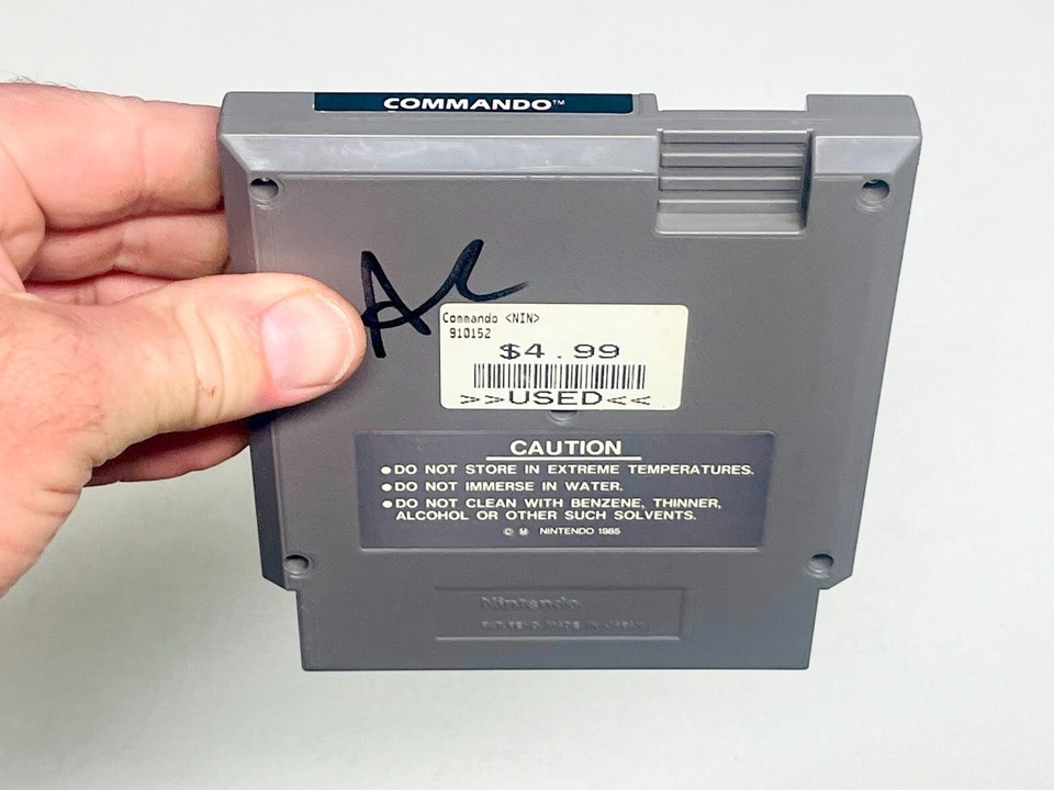 Commando 5 Screw - Authentic Nintendo NES Game - Tested | eBay