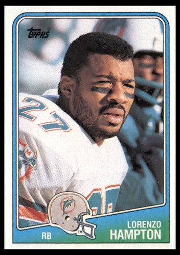 1988 Topps #192 Lorenzo Hampton Miami Dolphins Football Card | eBay