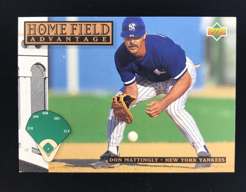 Don Mattingly Home Field Advantage 1994 Upper Deck MLB Baseball #290 NY ...