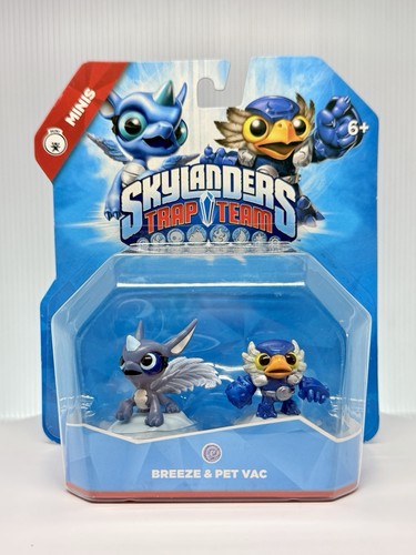 skylanders trap team minis Breeze & Pet Vac RARE NISP | eBay