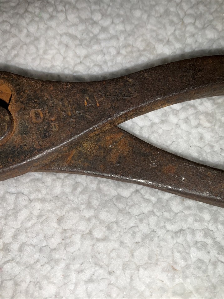 Vintage Dunlap Bent Nose Slip Joint 8 Inch Pliers w / Wire Cutter ...