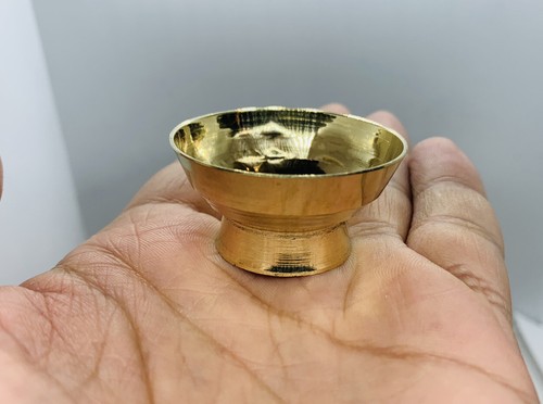 TILAK BOWL KUMKUM TURMERIC PARSHADAM KATORI PUJA ARTICLE AARTI PRAYER ...