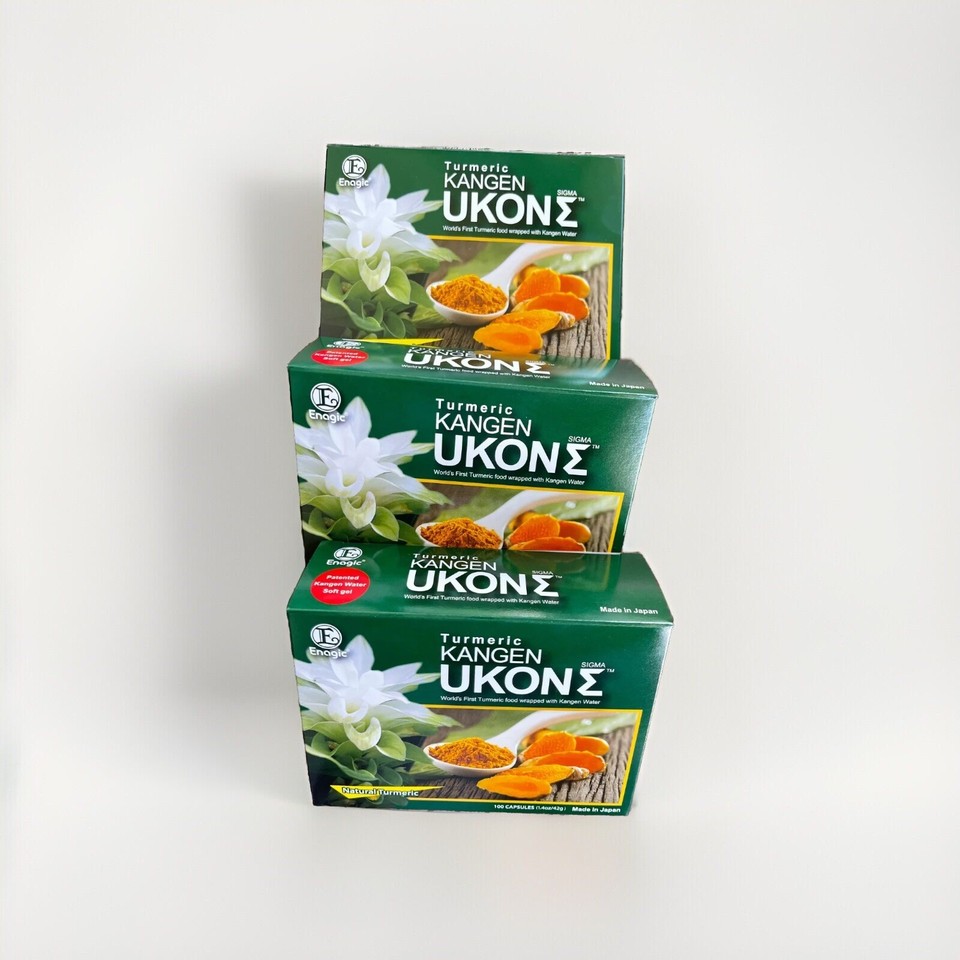 Kangen Ukon Turmeric ENAGIC 100% Organic 100 Capsules (Exp 2027) | eBay