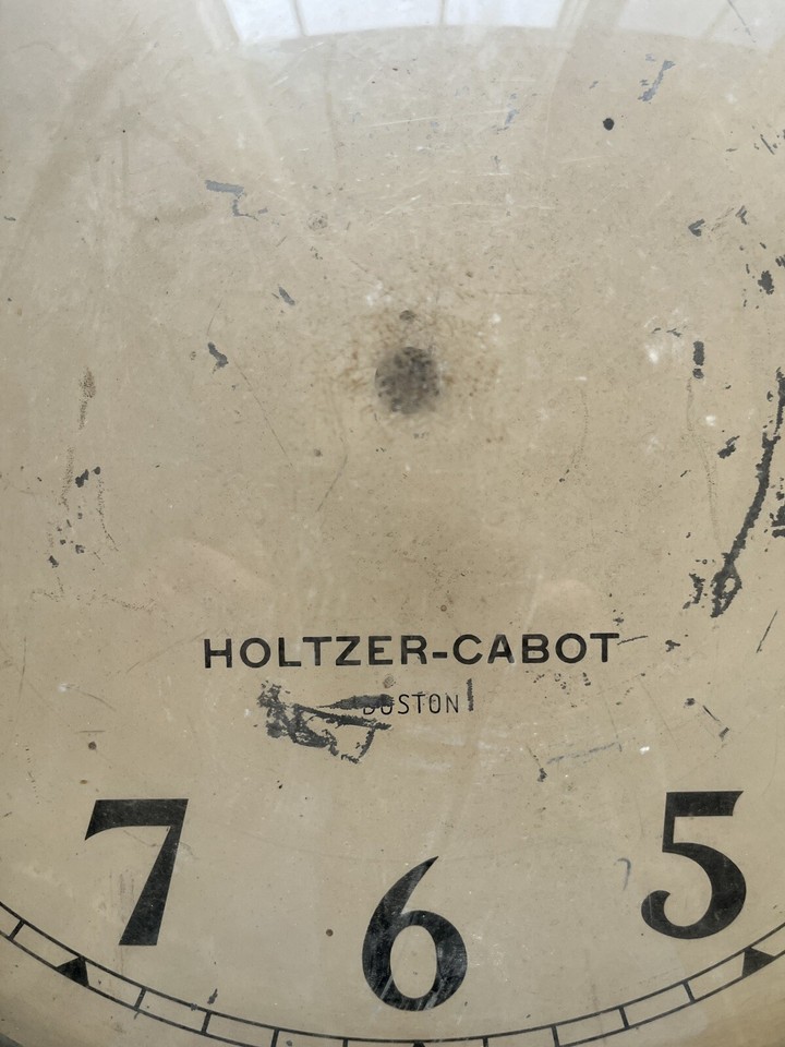 Holtzer-Cabot Boston Clock Dial & Bezel for Clock Repair Parts | eBay
