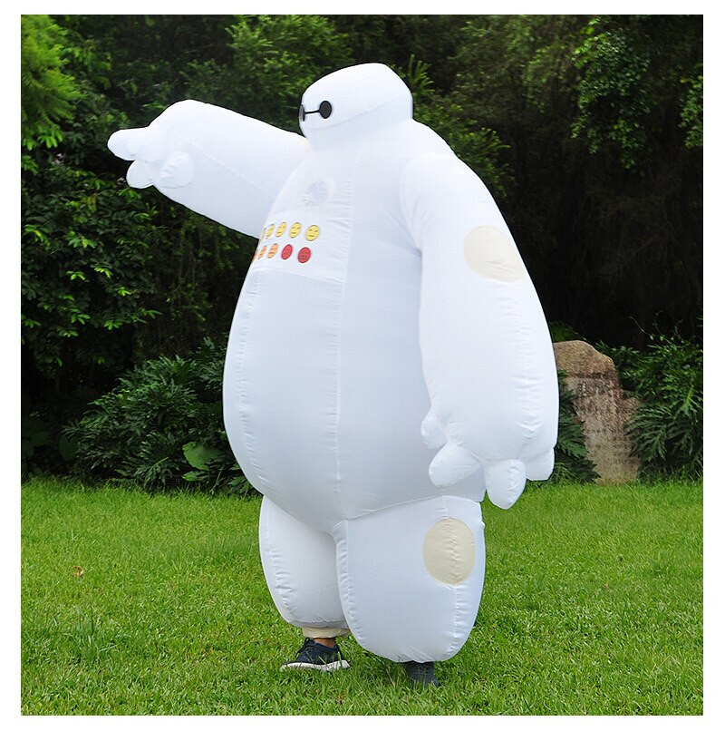 Big Hero 6 BayMax Inflatable Costume Halloween Cosplay Party Outfit for ...