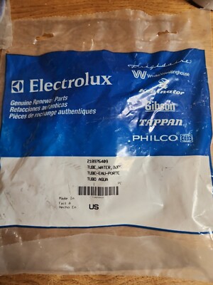 Genuine OEM Electrolux Frigidaire Refrigerator Water Tubing 218976409 ...