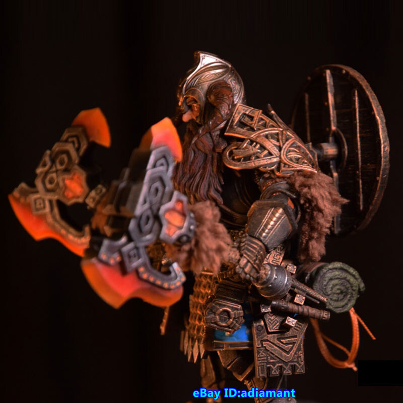 World of Warcraft Dark Iron Dwarf Action Figures Painted Model ...