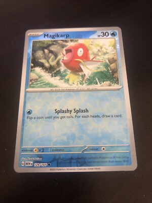 POKEMON 151 129/165 MAGIKARP REVERSE HOLO Pack Fresh | eBay