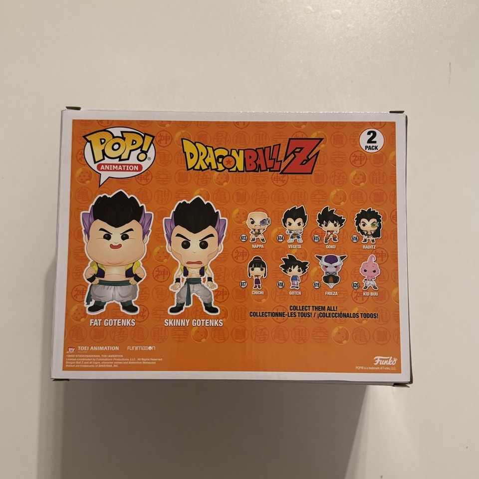 Funko Pop! Dragon Ball Z Failed Fusions Gotenks Special Edition 2 Pack ...