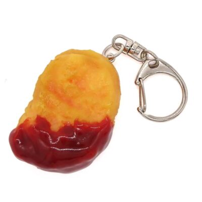 NEW Food sample key chain chicken nugget 155OK | eBay