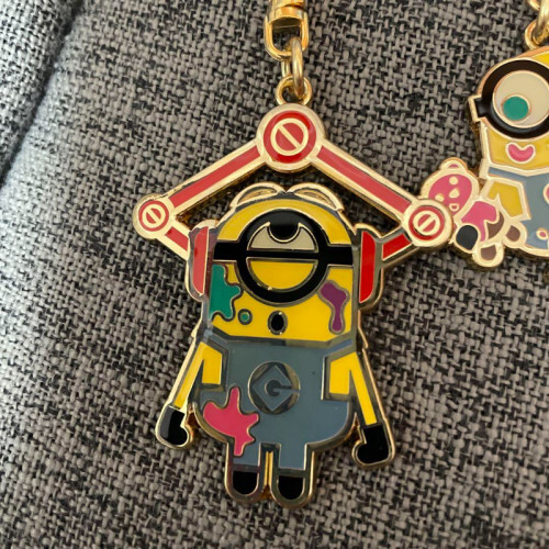 [Brand-new,Unused] Minion Colorful Panic Keychain Set 3 Mini keychain ...