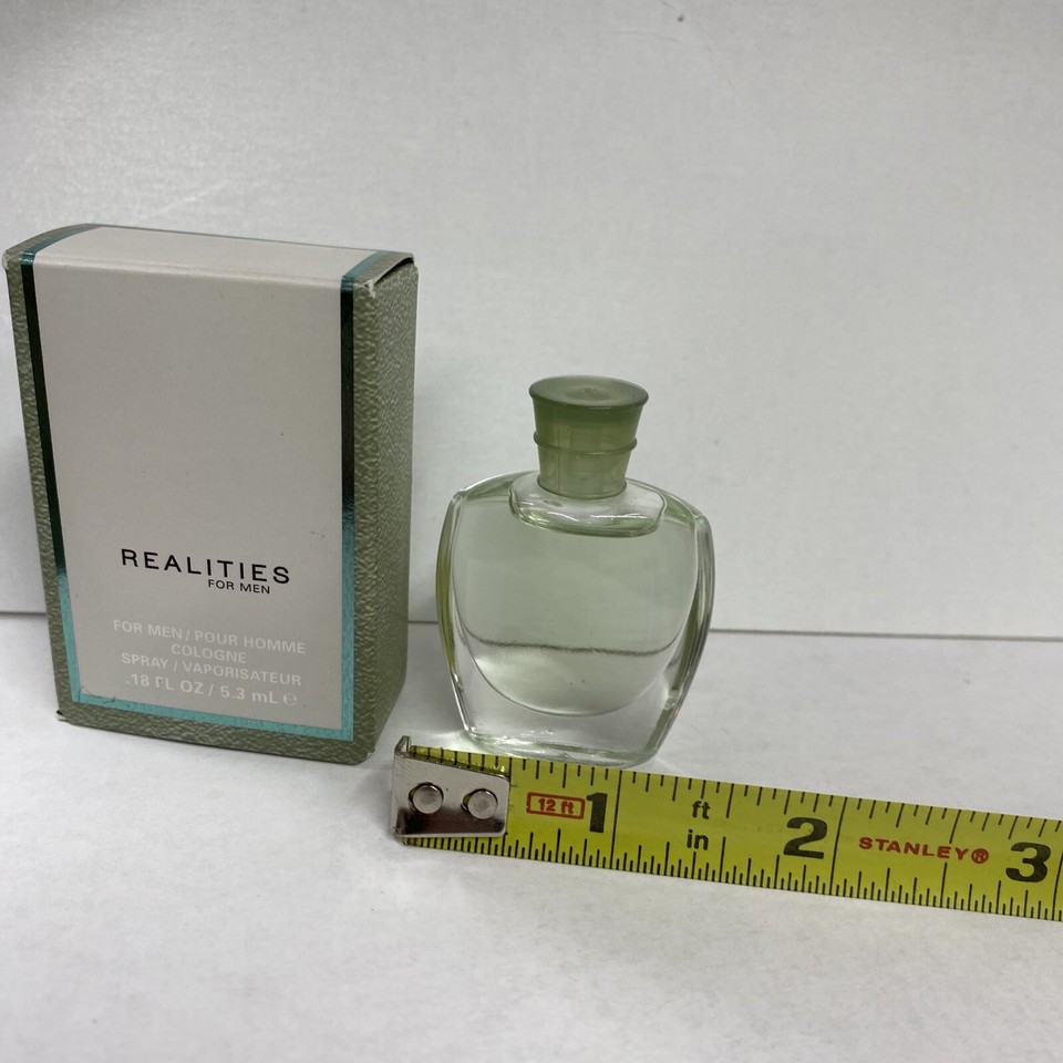 Realities for Men By Realities Cosmetics Mini Cologne .18 oz | eBay