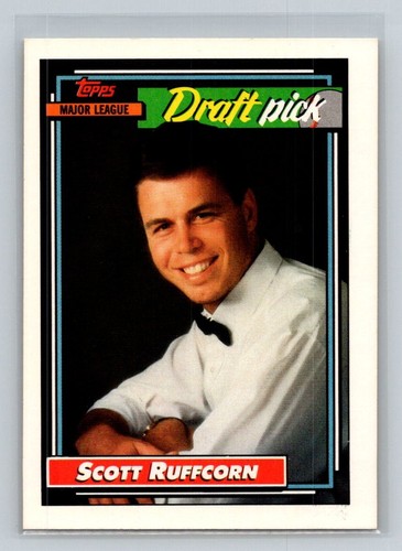 1992 Topps Rookie RC #36 Scott Ruffcorn Chicago White Sox Baseball Card ...