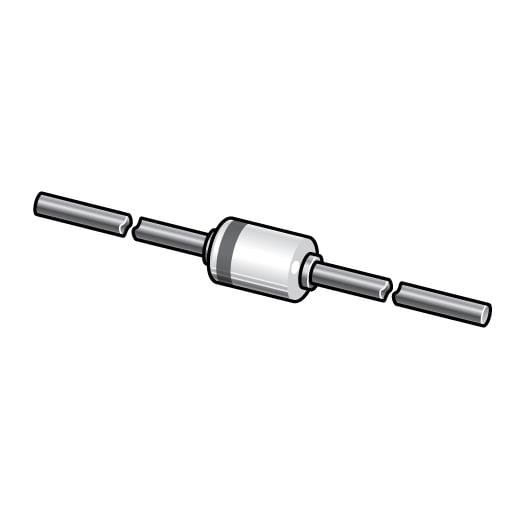 30Pcs BZV85-C11,133 Zener Diodes Diode Zener Single 11V 5% 1.3W 2-Pin ...