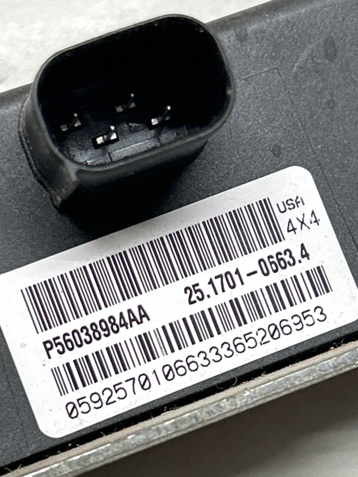 2016 Jeep Compass Patriot 4WD Stability Control Module P56038984AA OEM ...