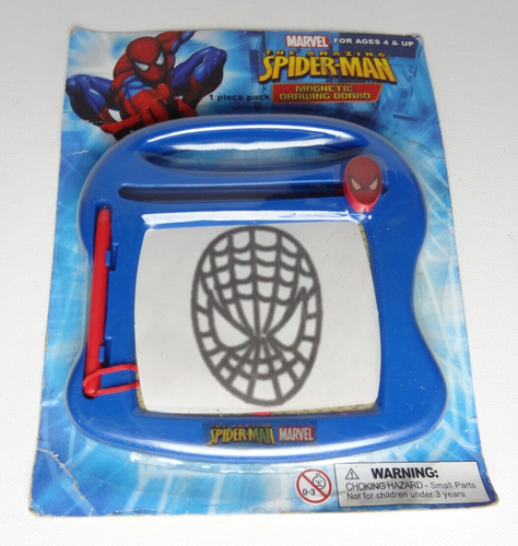 2007 The Amazing Spider-Man Magnetic Drawing Board Sketcher Toy Base4 ...