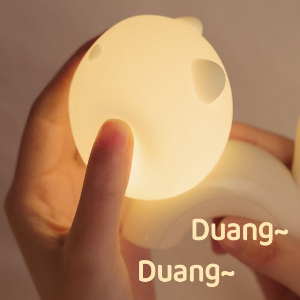 Cartoon Soft Silicone LED Warm Light Clapping lamp Night Light ...