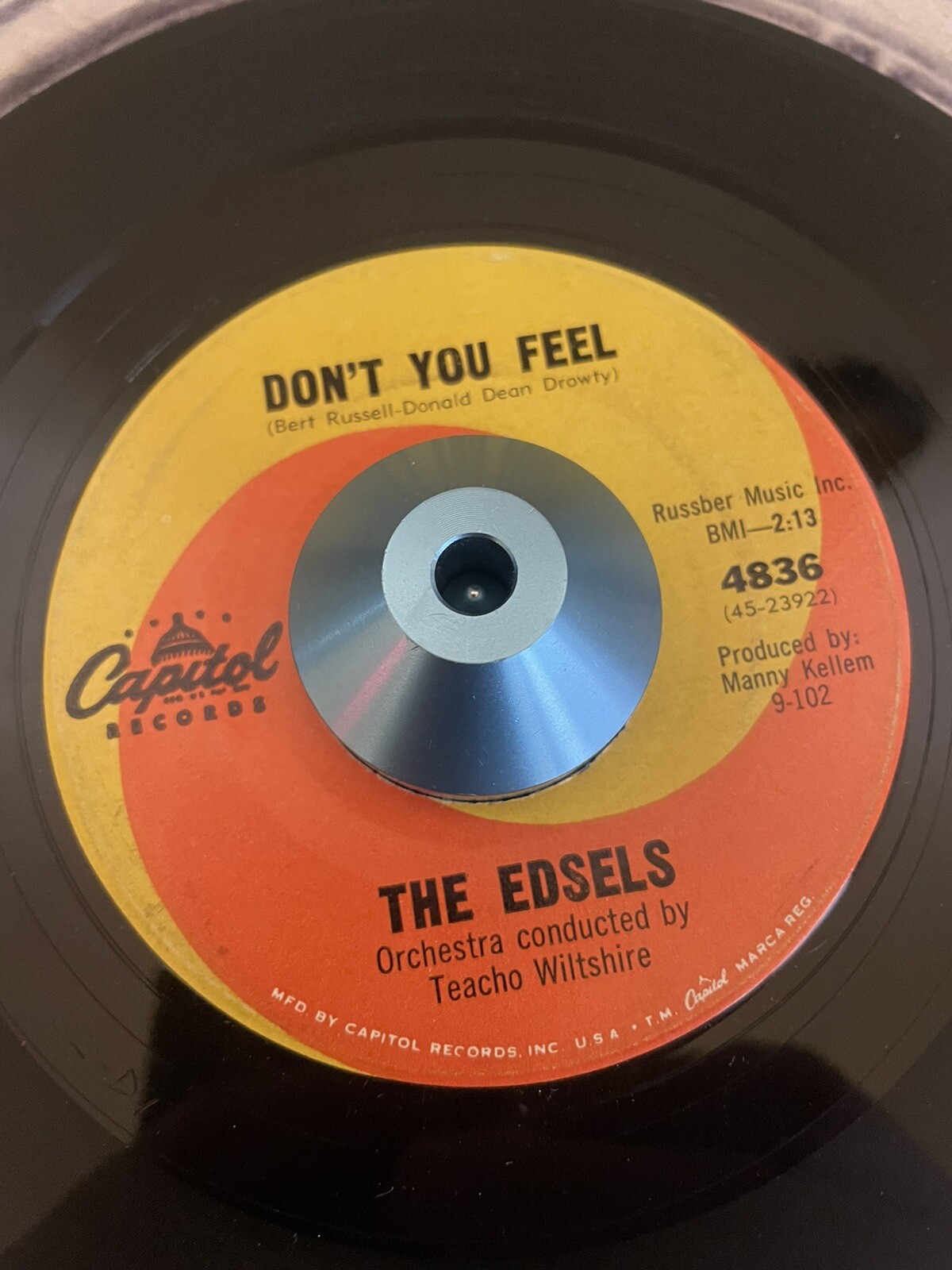 the edsels DON’T YOU FEEL/SHADDY DADDY DIP r&b popcorn northern soul 45 ...