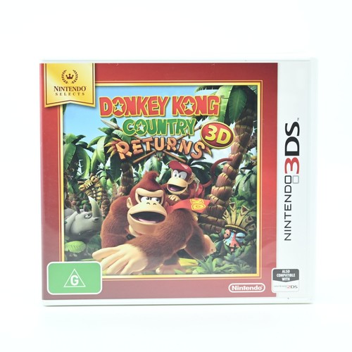 Donkey Kong Country Returns 3D - Nintendo 3DS Game - PAL - FREE POST ...