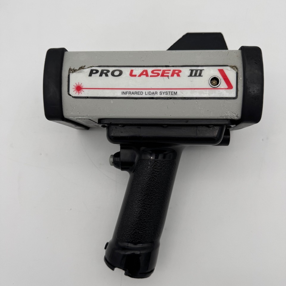 Kustom Signals Pro Laser III Lidar Handheld Band Police Radar Speed Gun ...