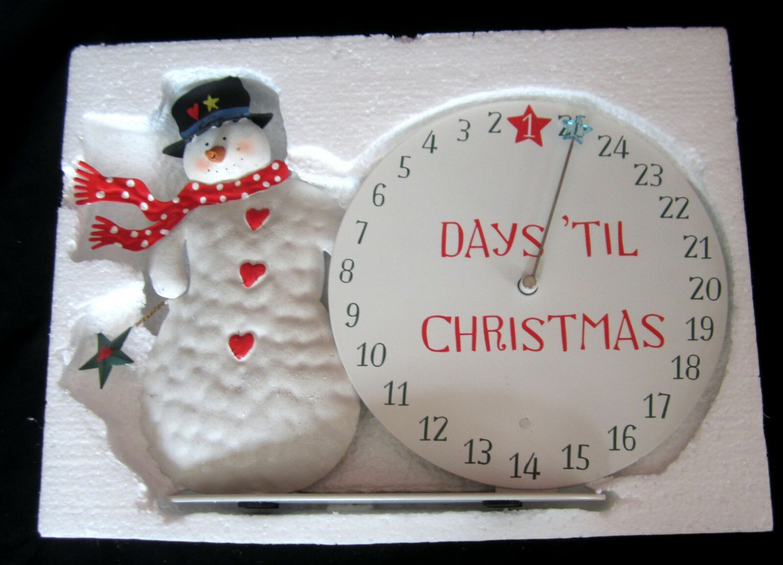 Hallmark Musical Countdown Christmas Calendar Snowman Jingle Bells for ...
