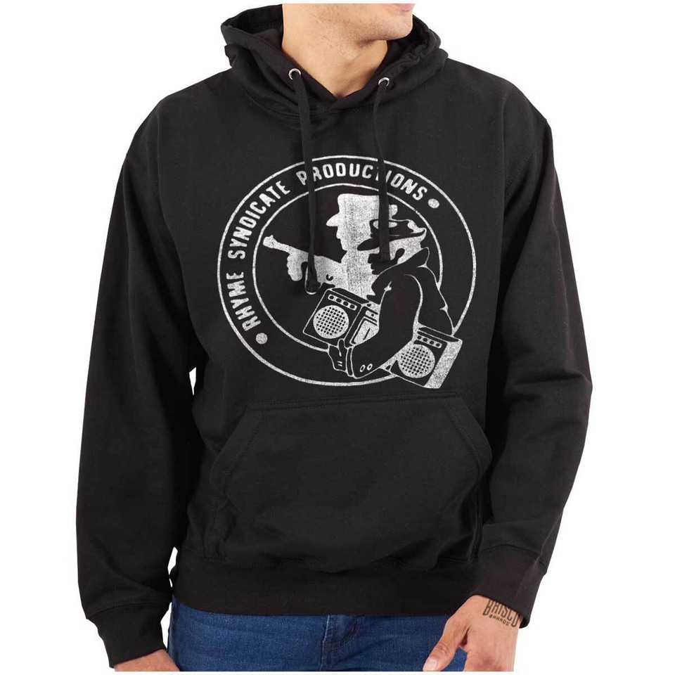 Rhyme Syndicate Production Silhouette Hoodie Sweatshirt Women Men | eBay
