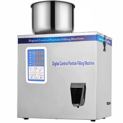 200g Particle Filling Machine Auto Weighing Filler Cosmetic Sub Package ...