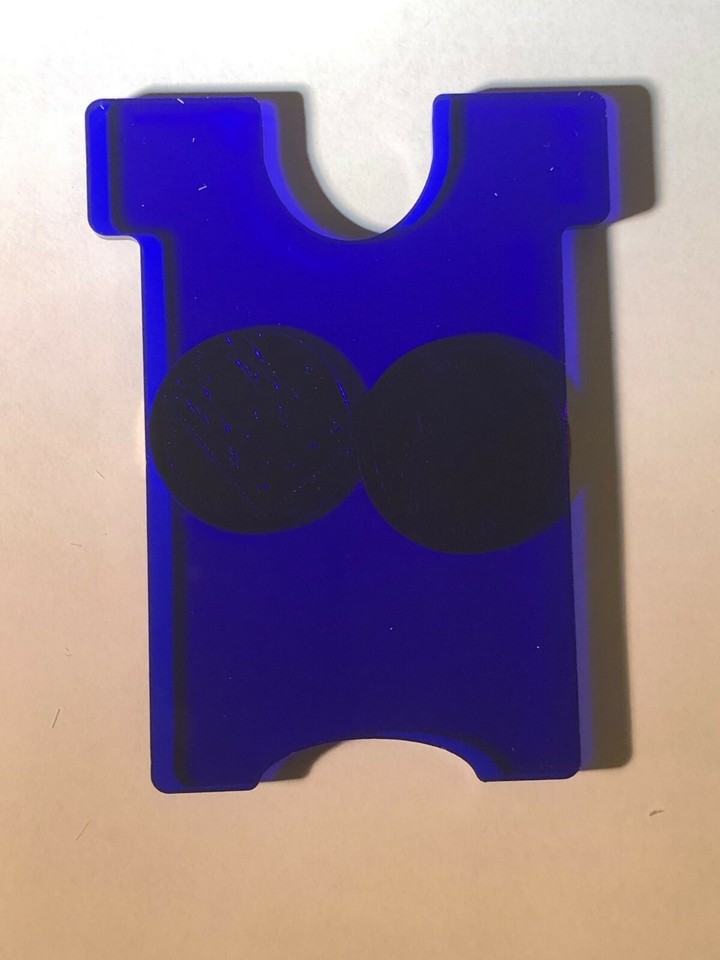 Acrylic Door Finger Plate, screw hole or sticky pad, 18 Colours | eBay UK