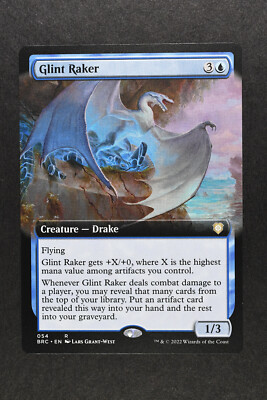 Magic The Gathering: Glint Raker - BRC - Rare Extended - NM - MTG | eBay