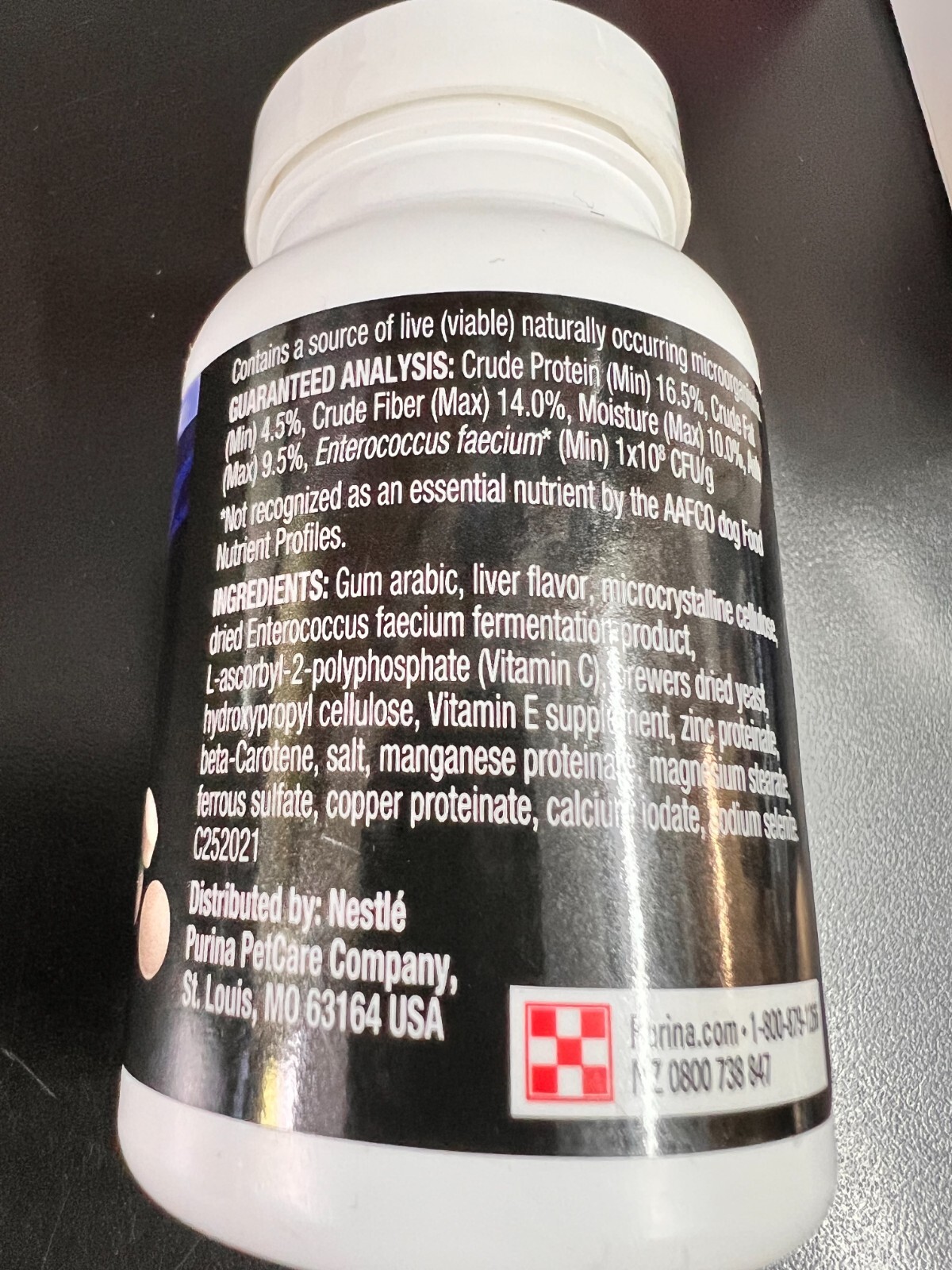 FortiFlora Purina Probiotics Veterinary Chewable Probiotic Dogs ...