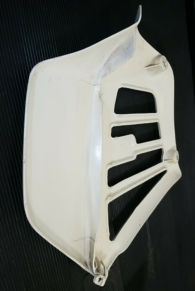 1981 honda cr250 oem radiator shroud panel plastic set 81 Cr 250 Guard ...