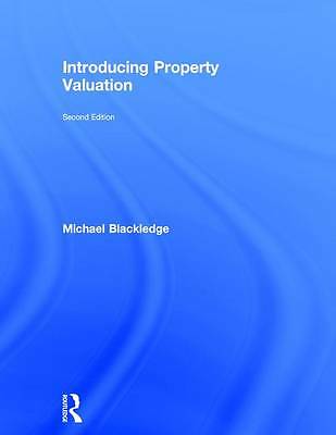 Introducing Property Valuation by Michael Blackledge (Hardcover, 2016 ...