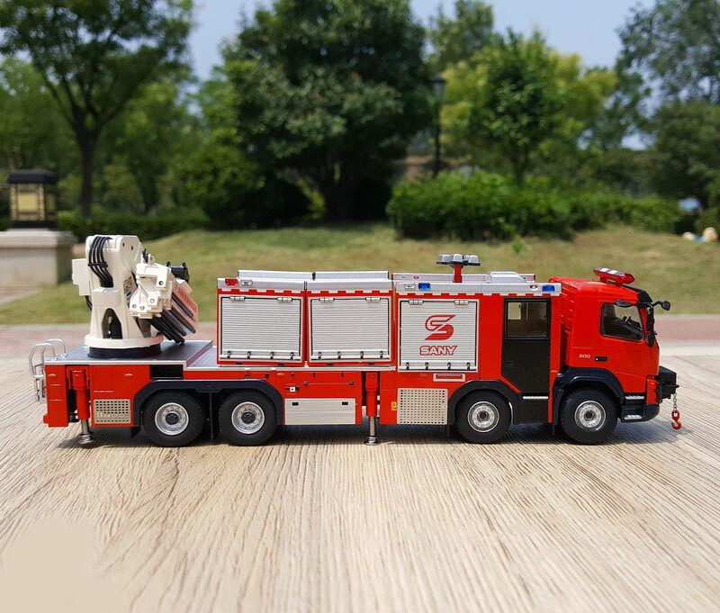 SANY JY200 Heavy Rescue Fire 1/50 DIECAST Truck Pre-built Model | eBay