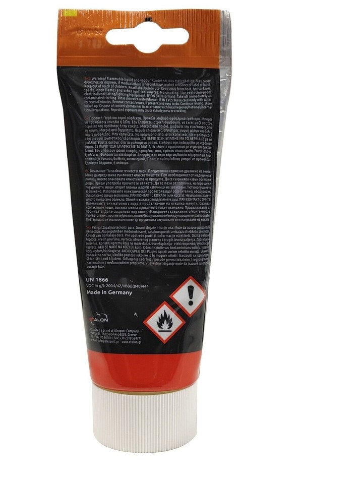 ETALON 5100NP - ETAGLAZE Fine Putyy / Nitro Putty 250 grams - FREE ...