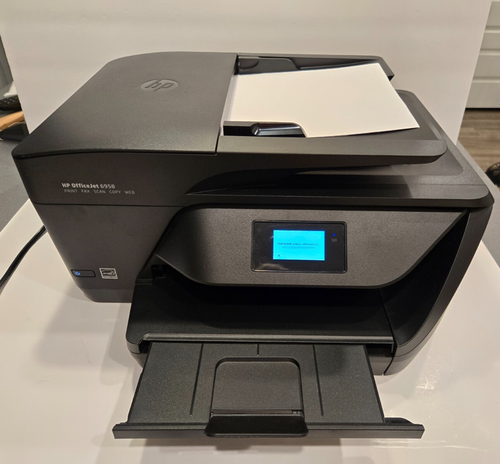 HP Office Jet 6958 All-In-One Wireless Inkjet Printer Scan Copy Fax ...
