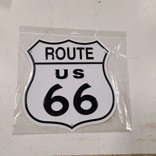 Huge route 66 shield embossed metal sign | eBay