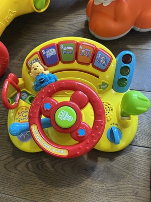 Vtech 80-166601 Turn and Learn Driver Toy - Yellow 3417761666012 | eBay