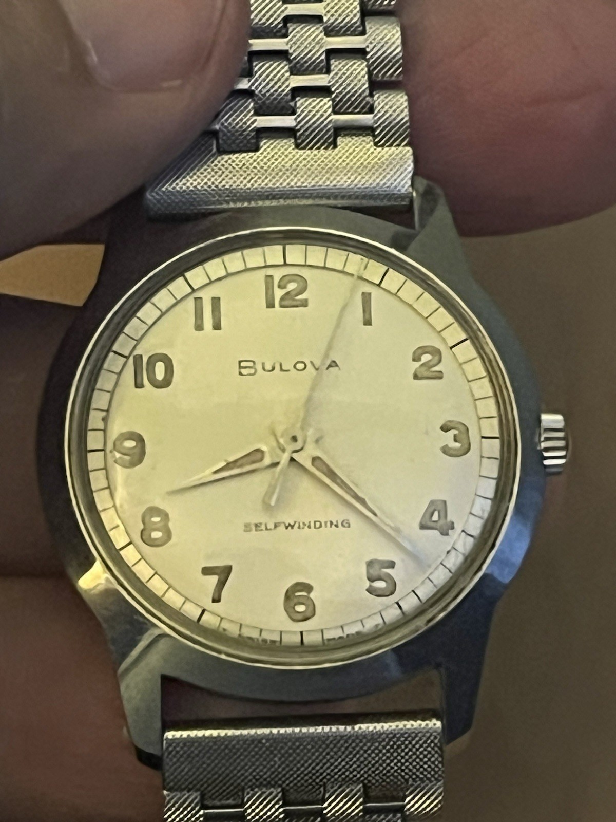 1965 Bulova Jet Clipper Mens Automatic Watch Split St… - Gem