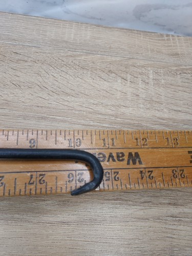 Solid Copper Pot Spout Cast Iron Long Hook Handle Cottage Kitchen ...