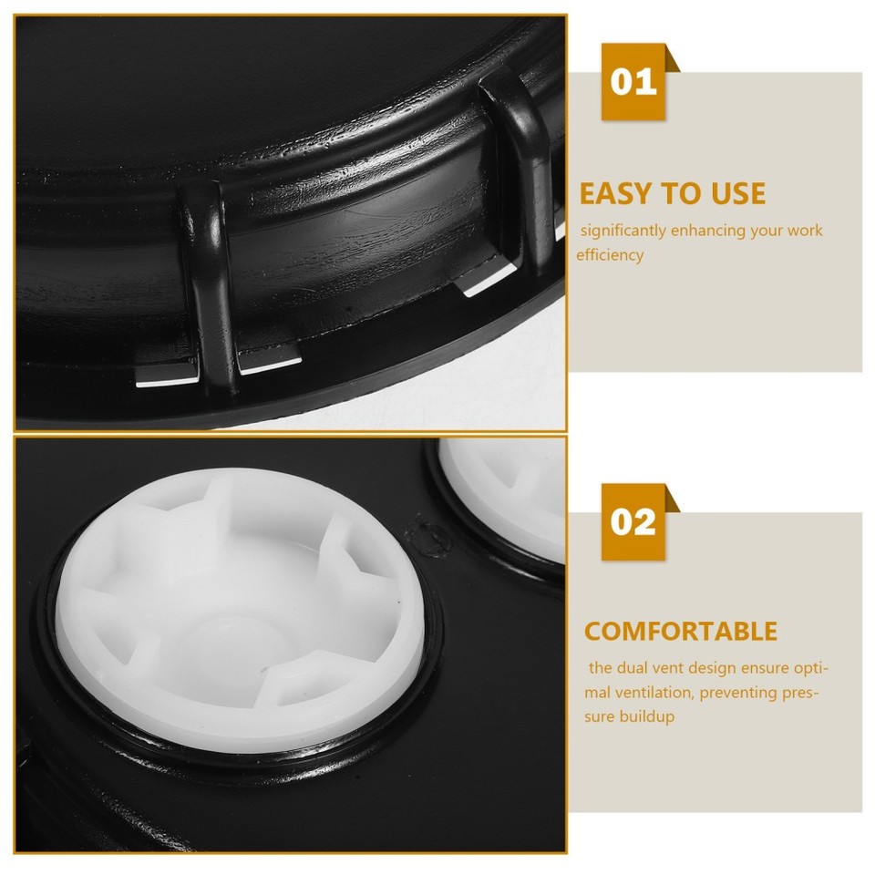 Ibc Tote Cap with Vent Container Lid Ton Barrel Cover Accessories | eBay UK