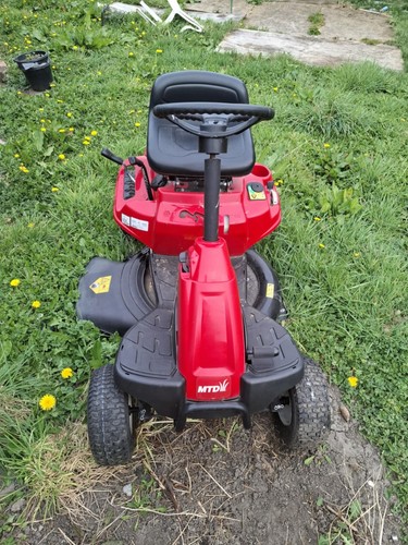 MTD Smart Mini Rider 60 SDE 24" Ride-On Mower Lawnmower Garden Tractor ...