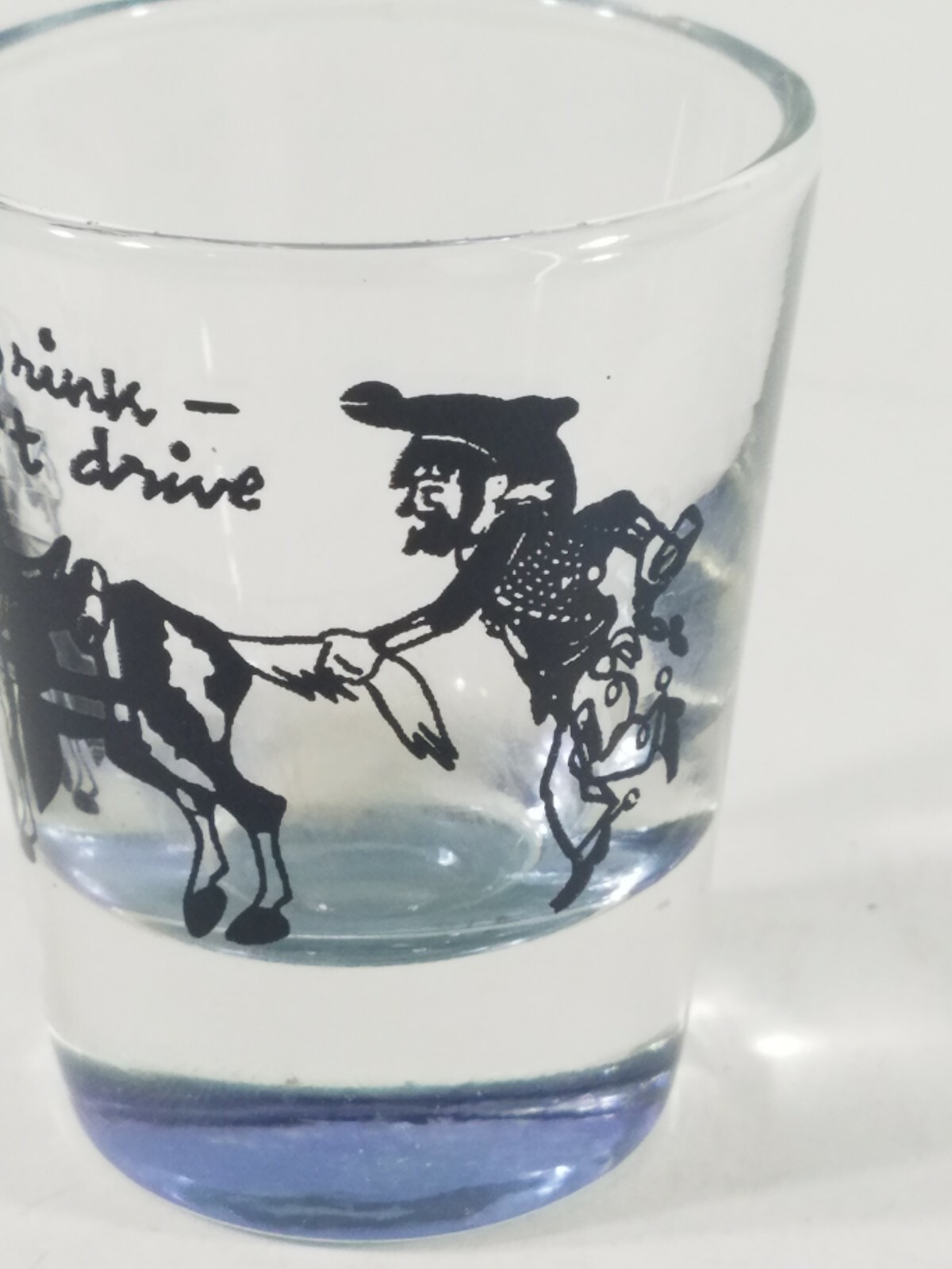 IF YOU DRINK DON'T DRIVE Shot Glass - Redneck Hillbilly Cowboy - FUNNY ...