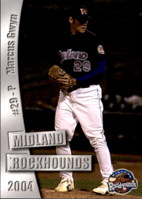 2004 Midland Rockhounds Grandstand #11 Marcus Gwyn Tulsa Oklahoma ...