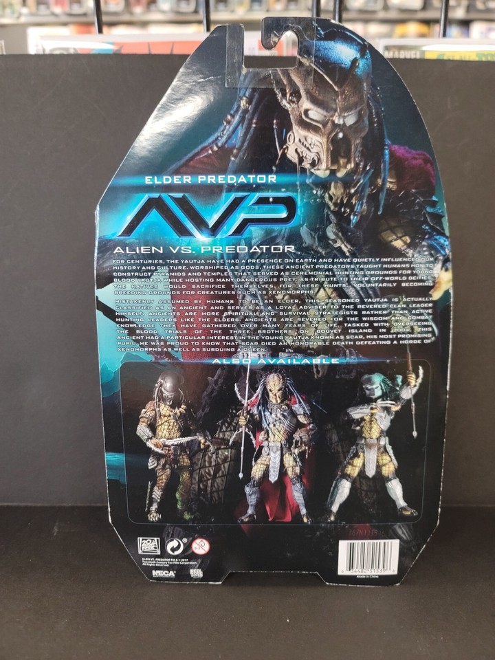 Neca 2017 AVP Alien Vs Predator Elder Predator Action Figure NIB | eBay